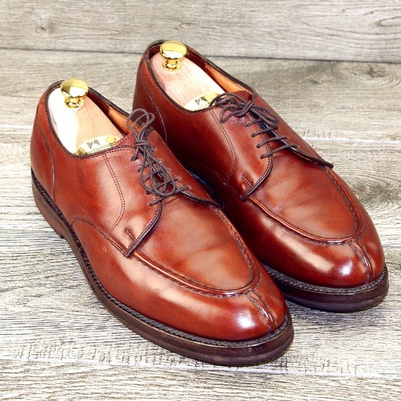 Allen Edmonds | Shoes | Allen Edmonds Bradley 9 E Chili New Flannel ...